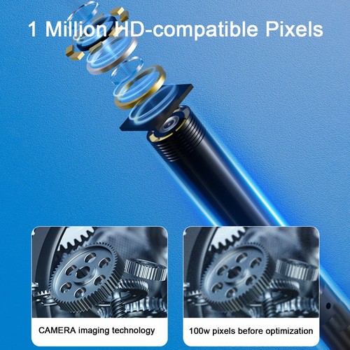 7.0MM TYPE-C Endoscope Camera IP67 Waterproof 6 LEDs Adjustable USB ...