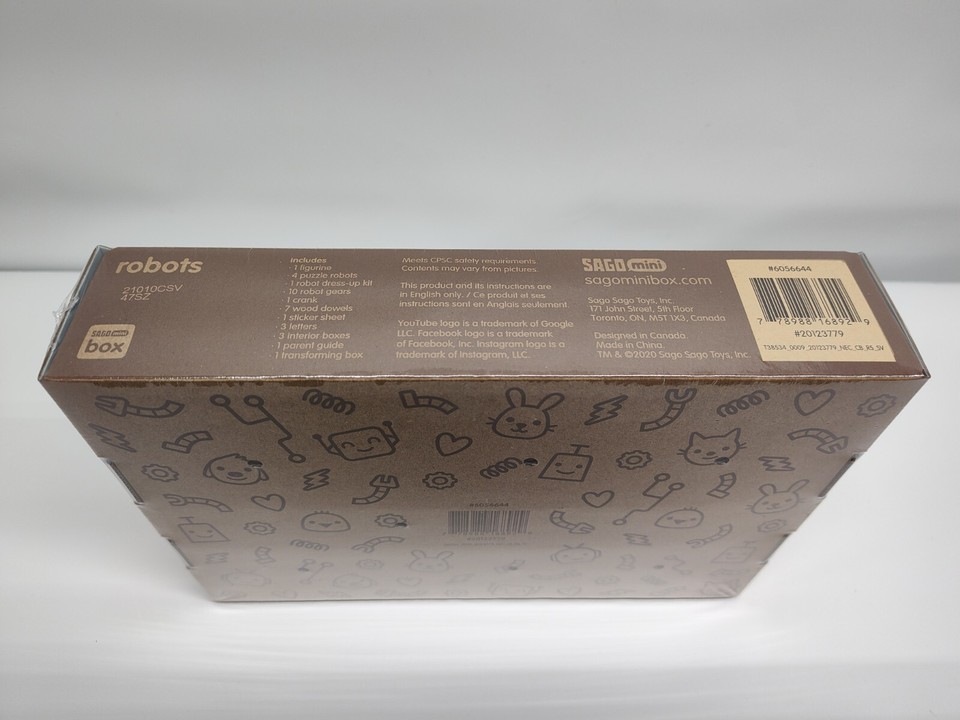 Sago Mini Box Robots Preschool Activities Toddler NEW & SEALED | eBay