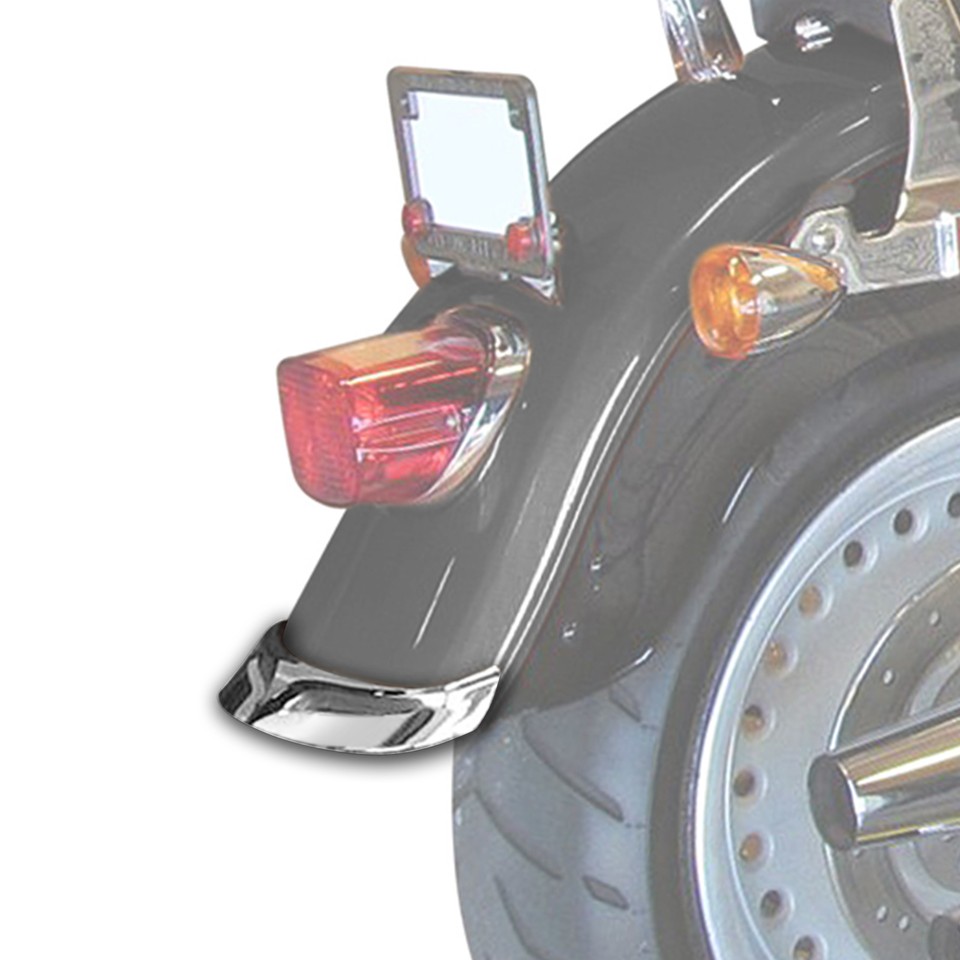 Rear Fender Accent Leading Edge Tip Trim Fit For Harley Fatboy FLSTF ...