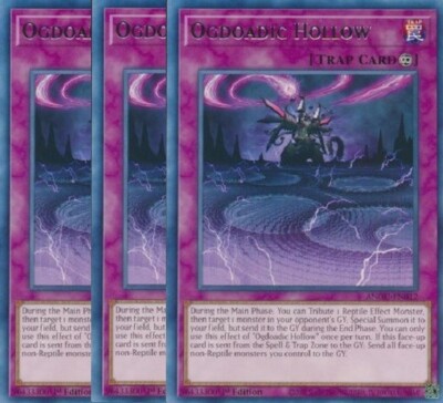 Yugioh - Ogdoadic Hollow - 1st Edition - Rare NM - Free Holographic ...