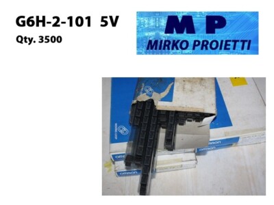 Relay G6H-2-101 5V G6H Omron 1 A DPDT Spule 5V -10 Stück (D2 -2RA ...