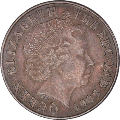 [#1353690] Coin, Jersey, 2 Pence, 1998 | eBay