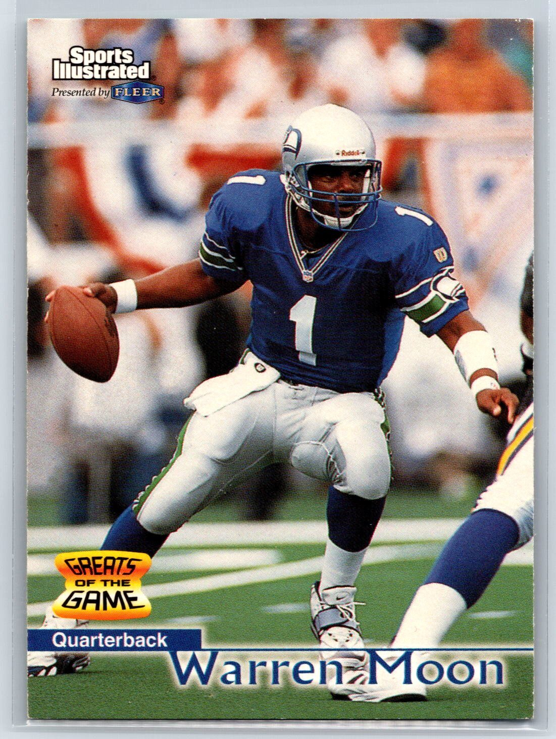1999 Sports Illustrated Warren Moon Seattle Seahawks #88 | eBay