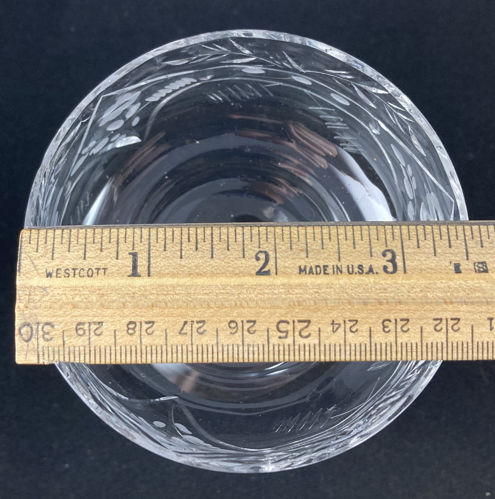 Rock Sharpe Crystal Romance Champagne Glasses 6.1in Libbey Discontinued ...