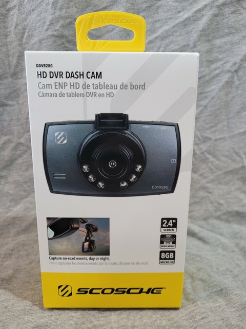 Scosche HD DVR Dash Camera/night Vision 1080p DDVR28G for sale online ...