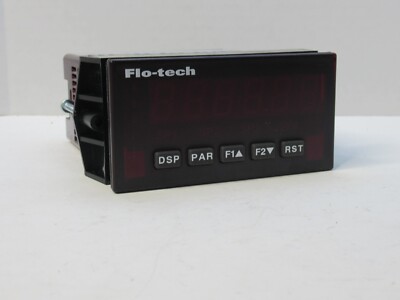 (NEW) RED LION / FLO-TECH F6600-A-X-G 90147 250Vac 50/60Hz 18Va Digital ...