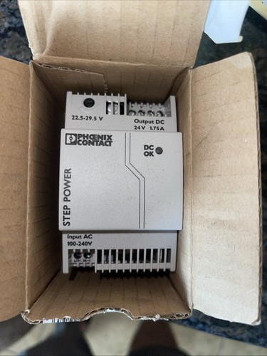 Phoenix Contact 28 68 64 8 Step Power Supply 2868648 1AC/24DC/1.75 | eBay