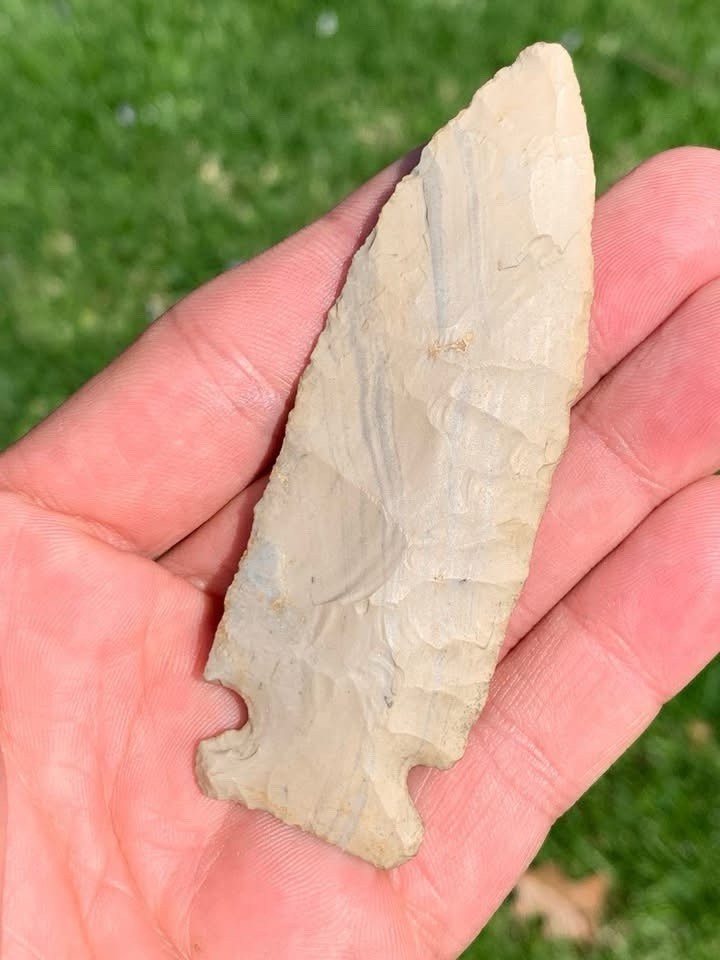 Stilwell Or Side Notch Authentic Ancient Arrowhead From Barren Co ...