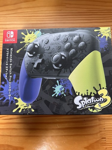 Nintendo Switch Pro Controller Splatoon 3 Editions En H 4902370549560 ...