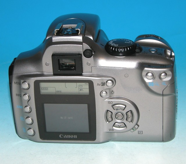 Canon EOS Digital Rebel / EOS 300D 6.3MP Digital SLR Camera - Silver ...