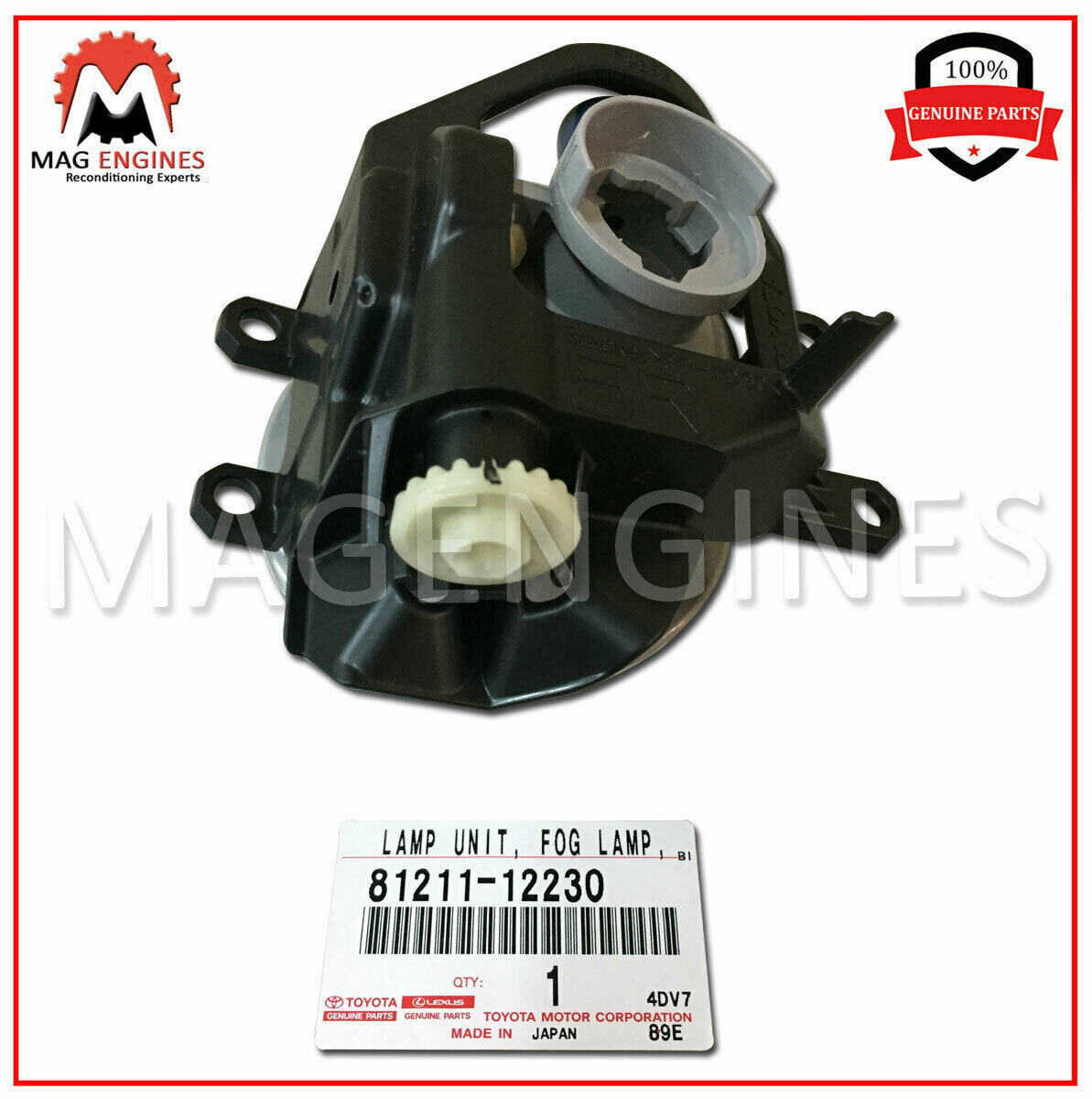 81211-12230 GENUINE OEM LAMP UNIT, FOG LAMP, RH 8121112230 | eBay