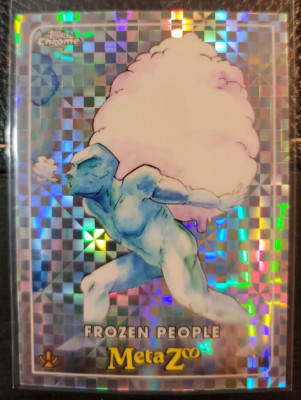 Frozen People Topps Chrome MetaZoo Xfractor Refractor #18 | eBay