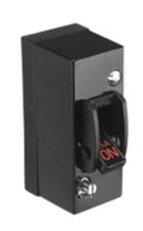 Clipsal MAIN SWITCH 1-Pole Back Wiring, Panel Mounting BLACK- 20A, 35A ...