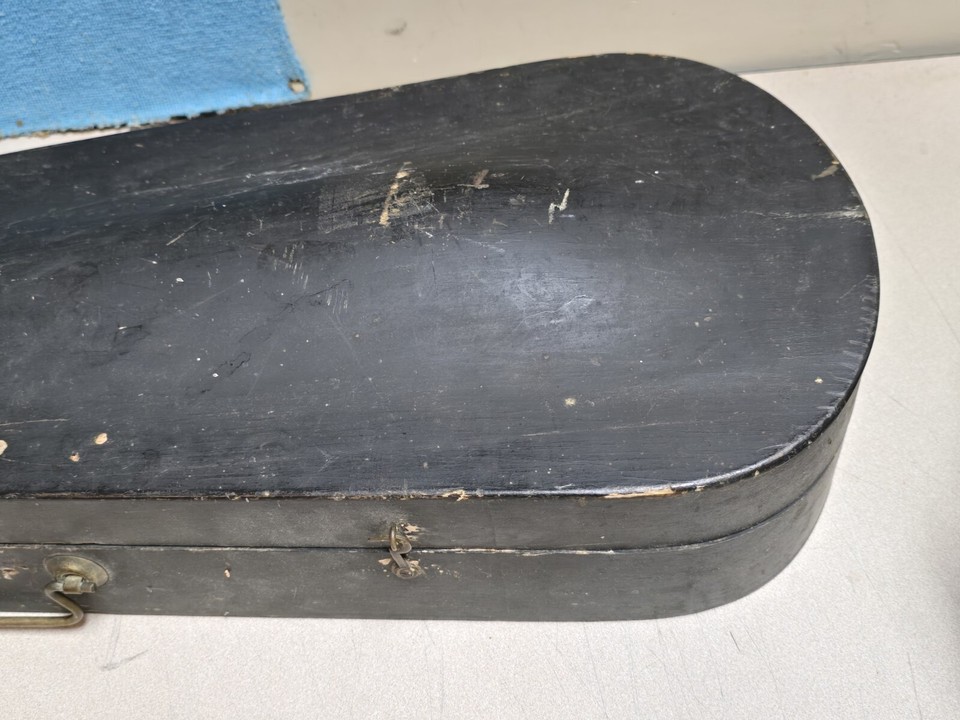 Vintage 1930's * HAND-MADE COPY * AMATI VIOLIN *In Coffin Style Wood ...