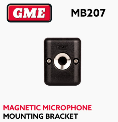 GME MB207 Magnetic Microphone Mounting Bracket - Includes 3MAP Adhesive ...