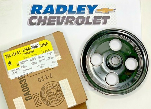 NEW OEM Genuine GM Chevrolet GMC Steering Pump Pulley 12682902 | eBay