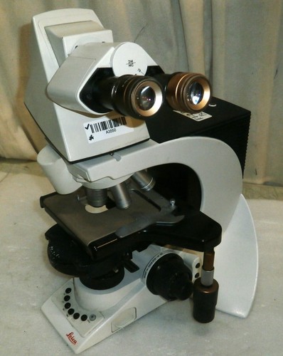 Leica DM3000 Microscope w/LENSES LEICA 20x0.4, 40x/0.65, 100X 1.25 OIL ...