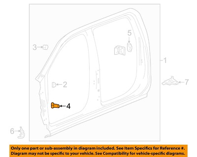 GM OEM 19-24 Canyon Cab Uniside-Fender Mtg Bkt 23381596 | eBay