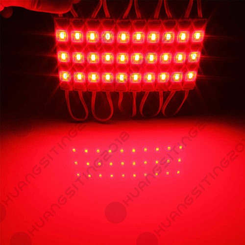 Marine Boat 10 Pack Waterproof modules 12V LED Lights Red IP67 3 Large ...