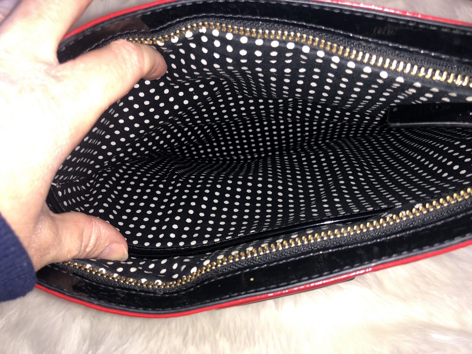 Kate Spade Pardon My French Red Darby Tech Library Way Punctuation ...