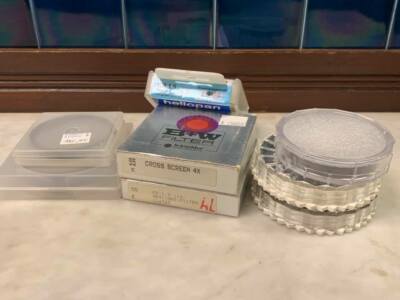 Lot of 8 55mm B+W Lens Filters in Boxes / Cases | eBay