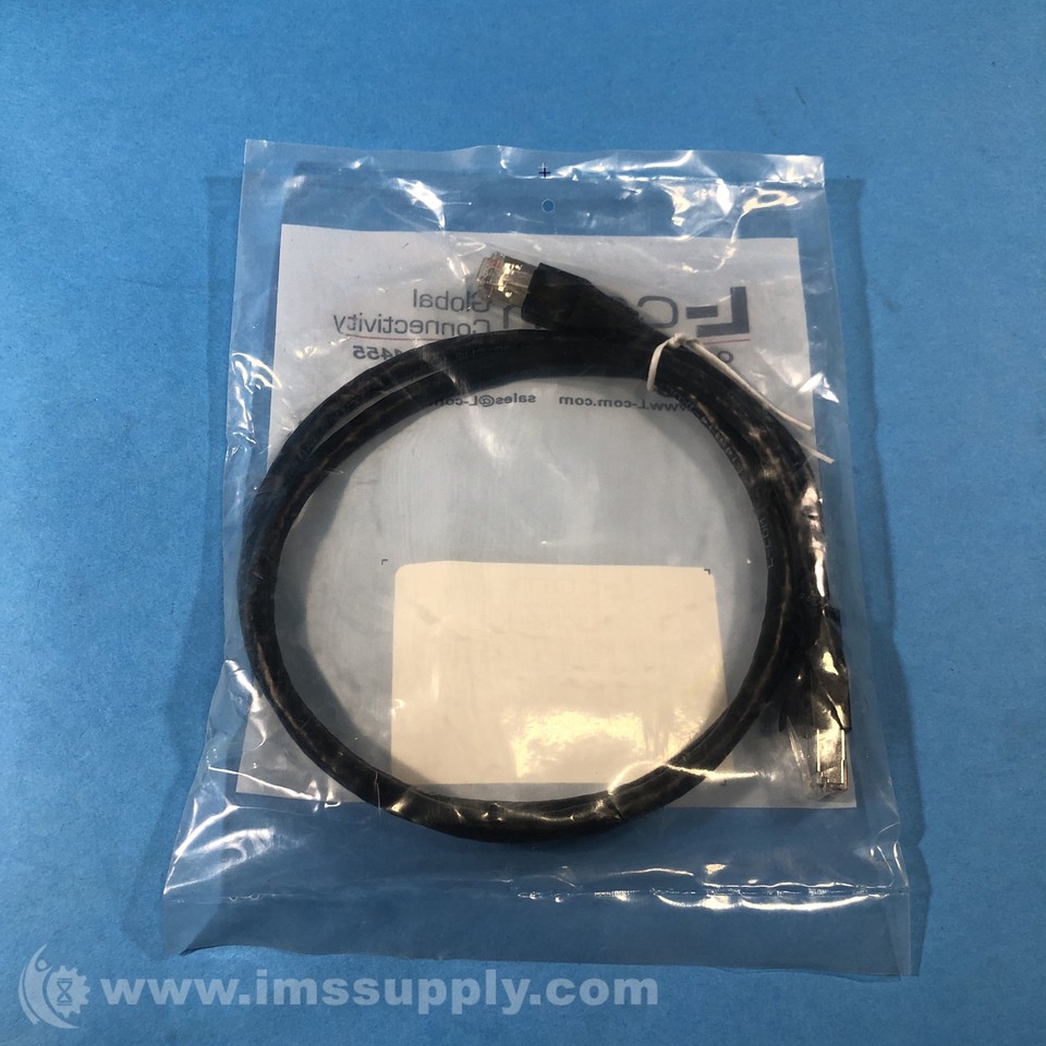 L-Com TRD695SCR-BLK-3 Ethernet Cable FNFP | eBay