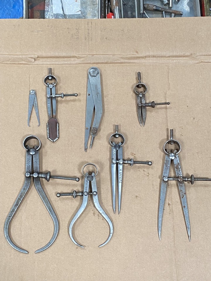 Job Lot of Vintage Calipers Internal & External Moore & Wright | eBay UK