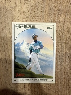 2023 Topps X Bob Ross The Joy of Baseball - Ken Griffey Jr #40 | eBay