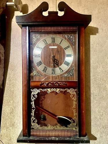 Vintage Ergo Wind up Chime Wall Clock | eBay