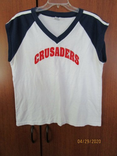 Crusaders Top By Augusta Sportswear Sz XL Cotton Polyester Bust 43 ...