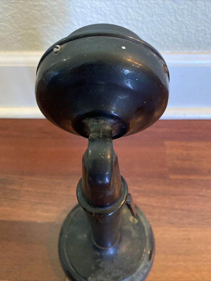 Antique t-32 Bakelite Candlestick Phone Telephone Microphone Dispatcher ...