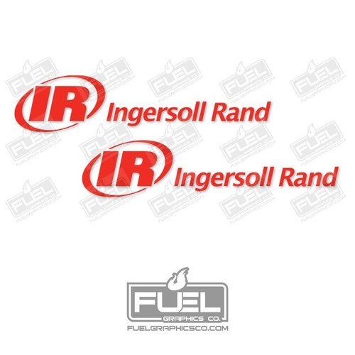 Ingersoll Rand Compressor Machinery Tool Premium Vinyl Sticker Decal 2 ...