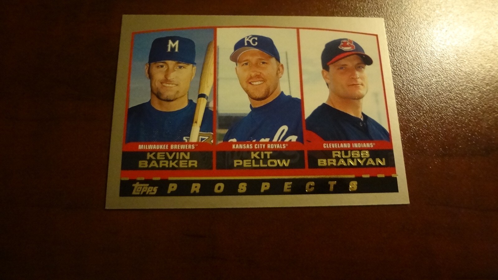 2000 TOPPS PROSPECTS # 208 BARKER/PELLOW/BRANYAN BASEBALL CARD | eBay