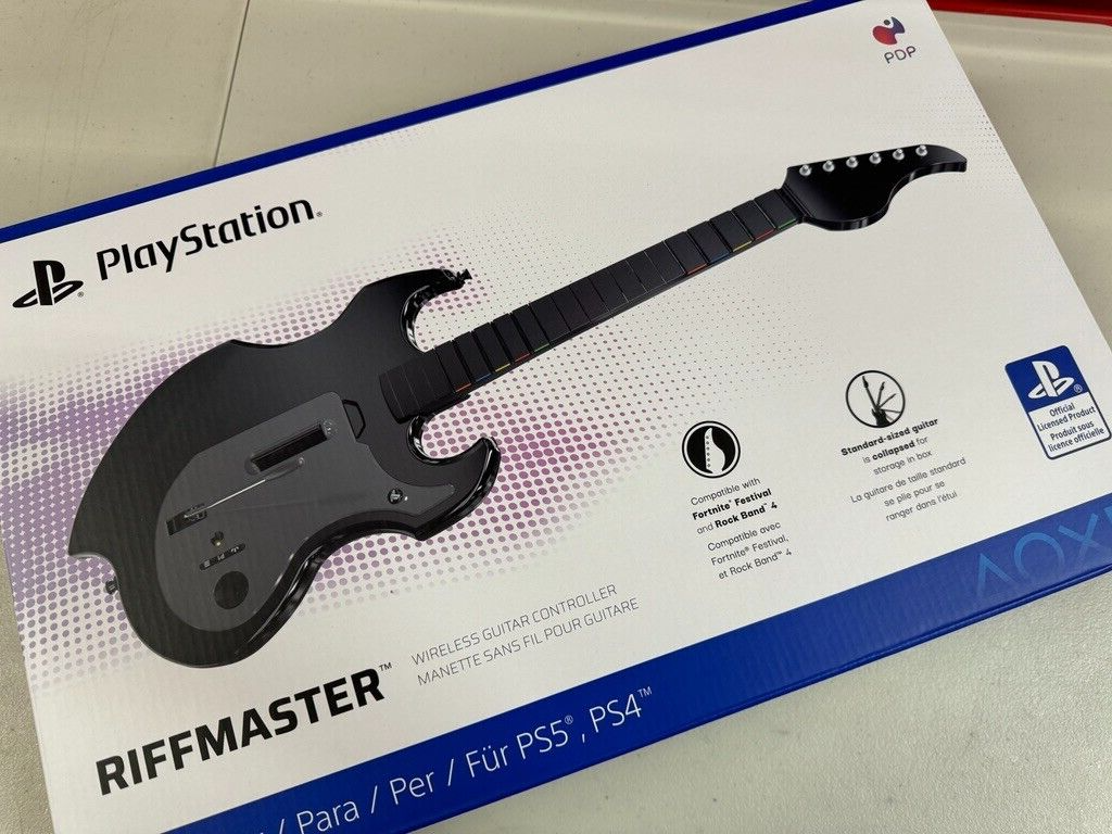 NEW SEALED PDP RIFFMASTER Wireless Guitar Controller Playstation 5 PS5 ...