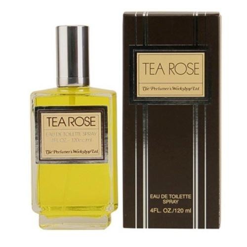Tea Rose Perfume Perfumers Workshop Women 4 oz ED Toilette Spray New | eBay