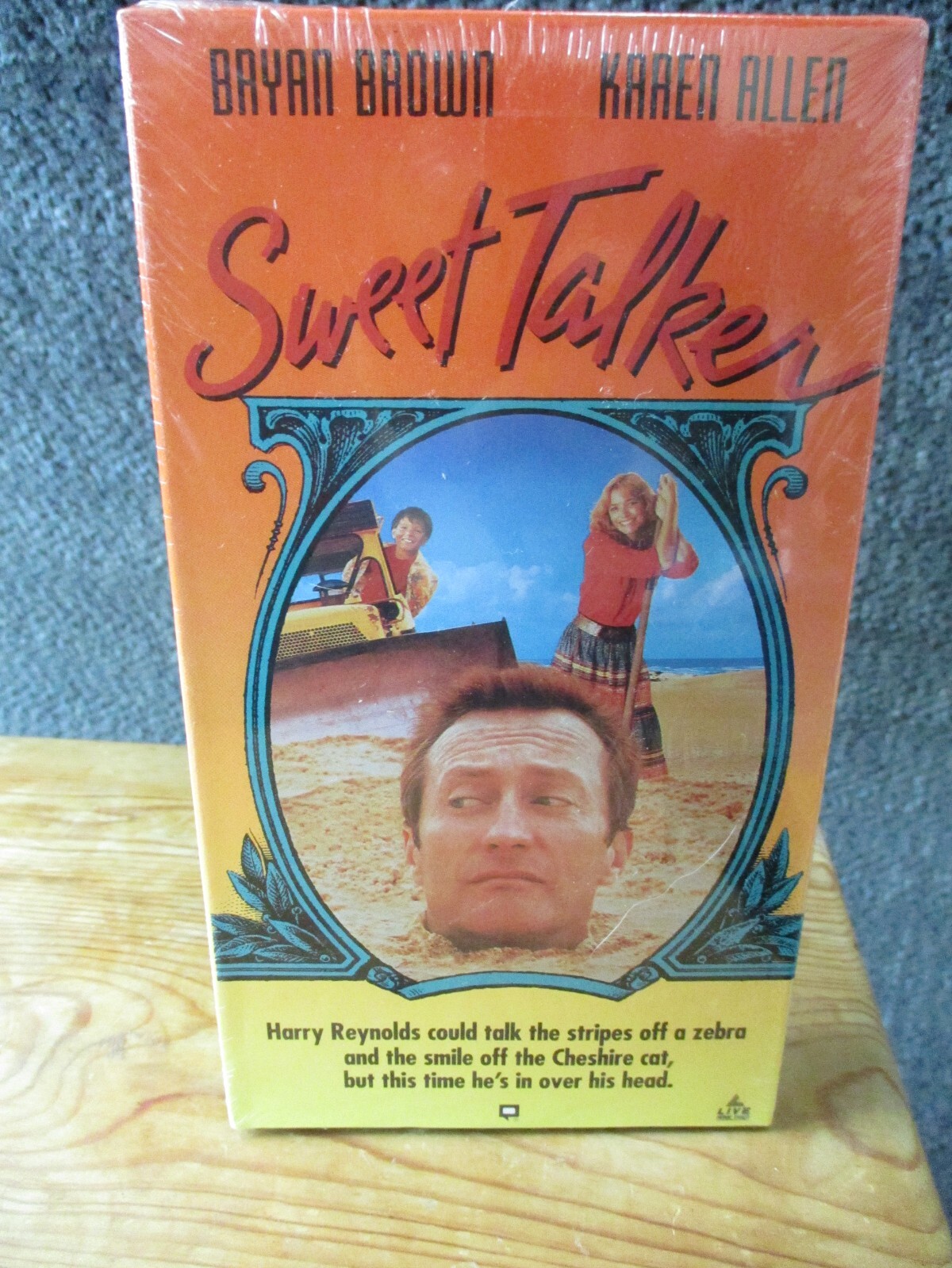 Sweet Talker (VHS, 1992) Bryan Brown Karen Allen Movie NEW Sealed Ships ...
