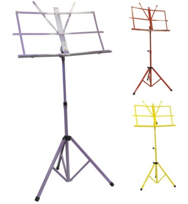 Portable Lightweight Foldable Adjustable Choir Sheet Music Stand - 3 ...
