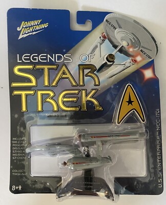 Johnny Lightning Legends of Star Trek USS Enterprise NCC-1701 Series 1 ...
