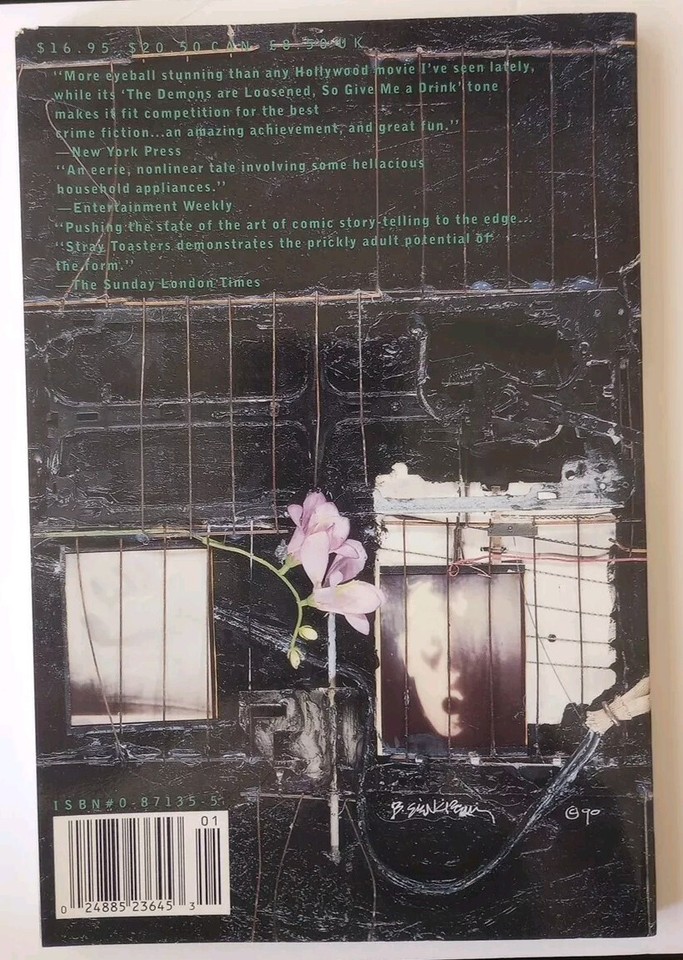 STRAY TOASTERS tpb (Epic Comics, 1991) Bill Sienkiewicz 1st Print Oop ...