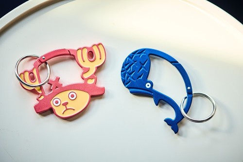 [RofJ] ONE PIECE DIE-CUT CARABINER Chopper & Laboon Set of 2 ...