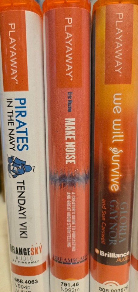 Misc Non-Fiction Playaway Audio Books, Lot of 12 (#196) | eBay