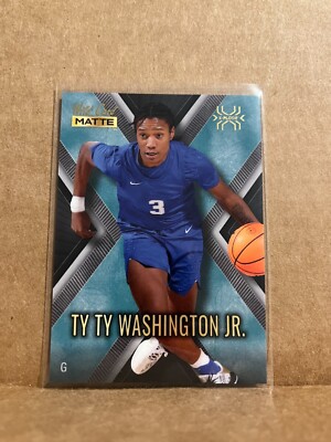 Ty Ty Washington Jr 2022 Wild Card Matte X-Plode Insert | eBay