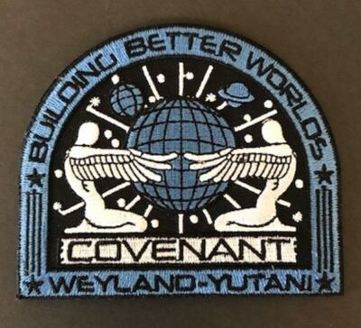 Alien Covenant Movie Deluxe Crew Uniform Patch Blue NEW UNUSED | eBay