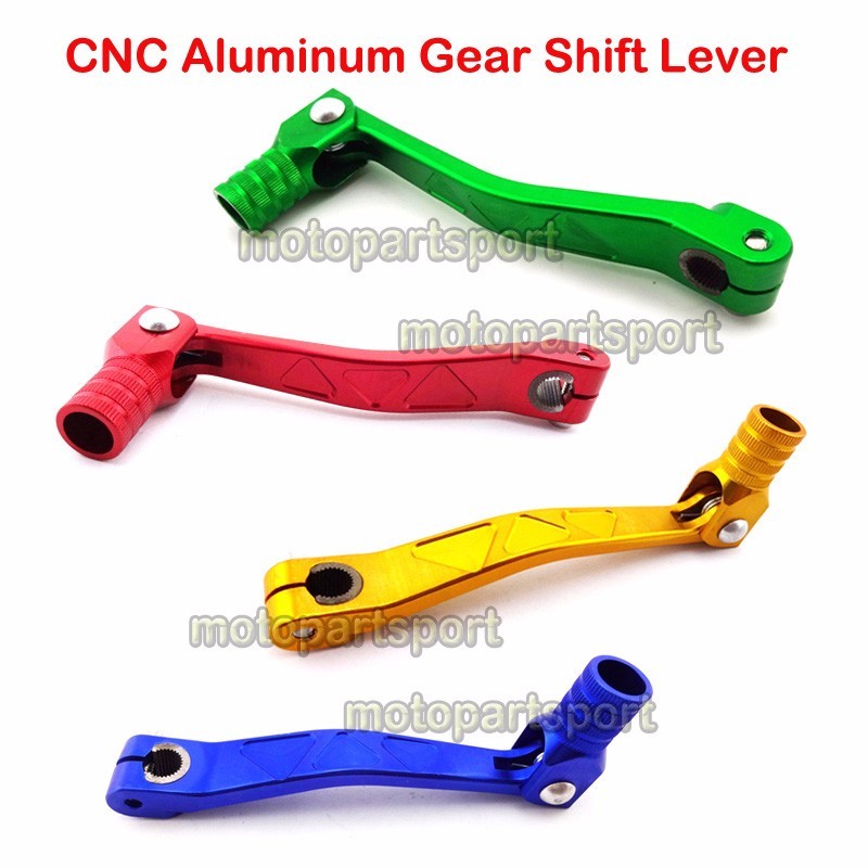 CNC Aluminum Gear Shifter Shift Lever For CRF XR50 KLX SSR YCF Pit Pro ...