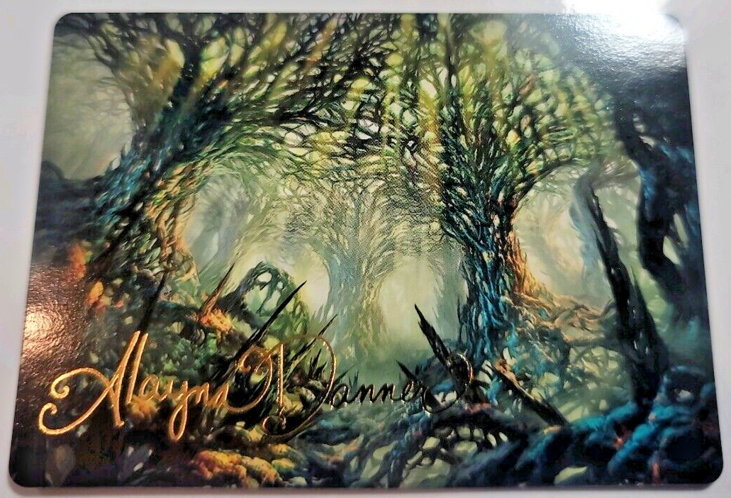 The Hunter Maze - 060 - Gold Stamp Art Card - ONE - NM - MTG Magic the ...