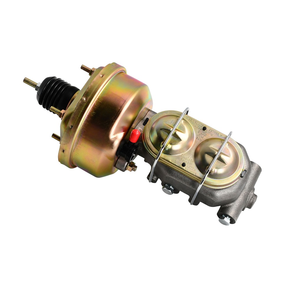 7" Zinc Street Hot Rod Custom Power Brake Booster & Bail Top Master ...