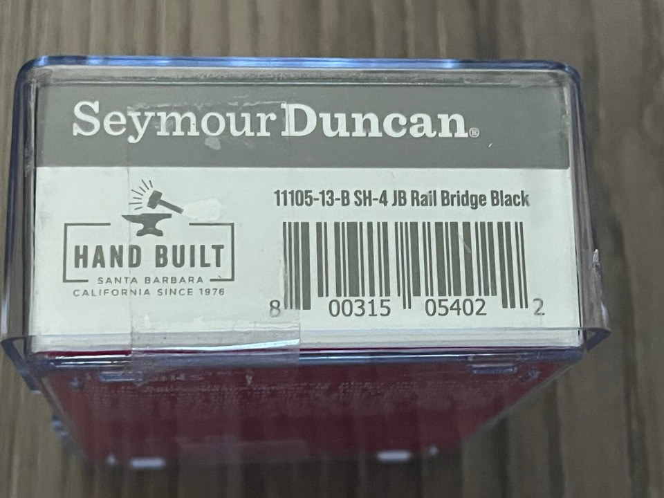 Seymour Duncan SH-4 JB Rail - Black Humbucker Pickup | eBay