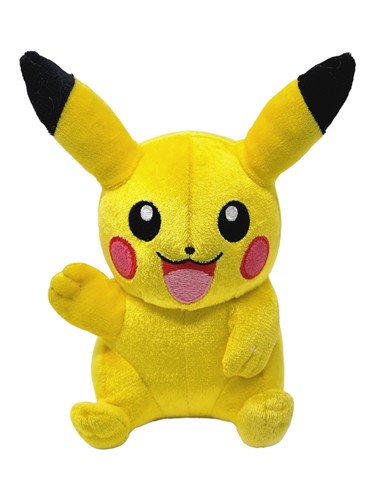 Tomy Nintendo Pokemon Pikachu Waving Plush Yellow Stuffed Plush Doll 8 ...