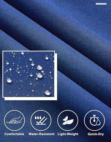 Mens Golf Pants Stretch Work Dress Pants 30"/32"/34" 40W x 32L Royal ...