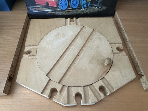 1992 Shining Time Wooden Thomas the Train 8 Inch Turntable! | eBay